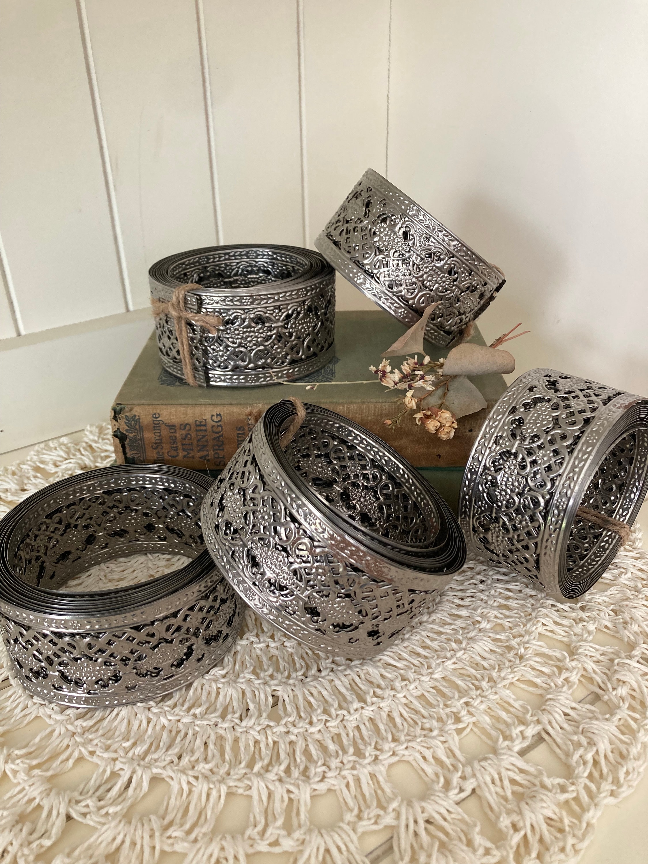 Straight Edge Metal Lace - Etsy