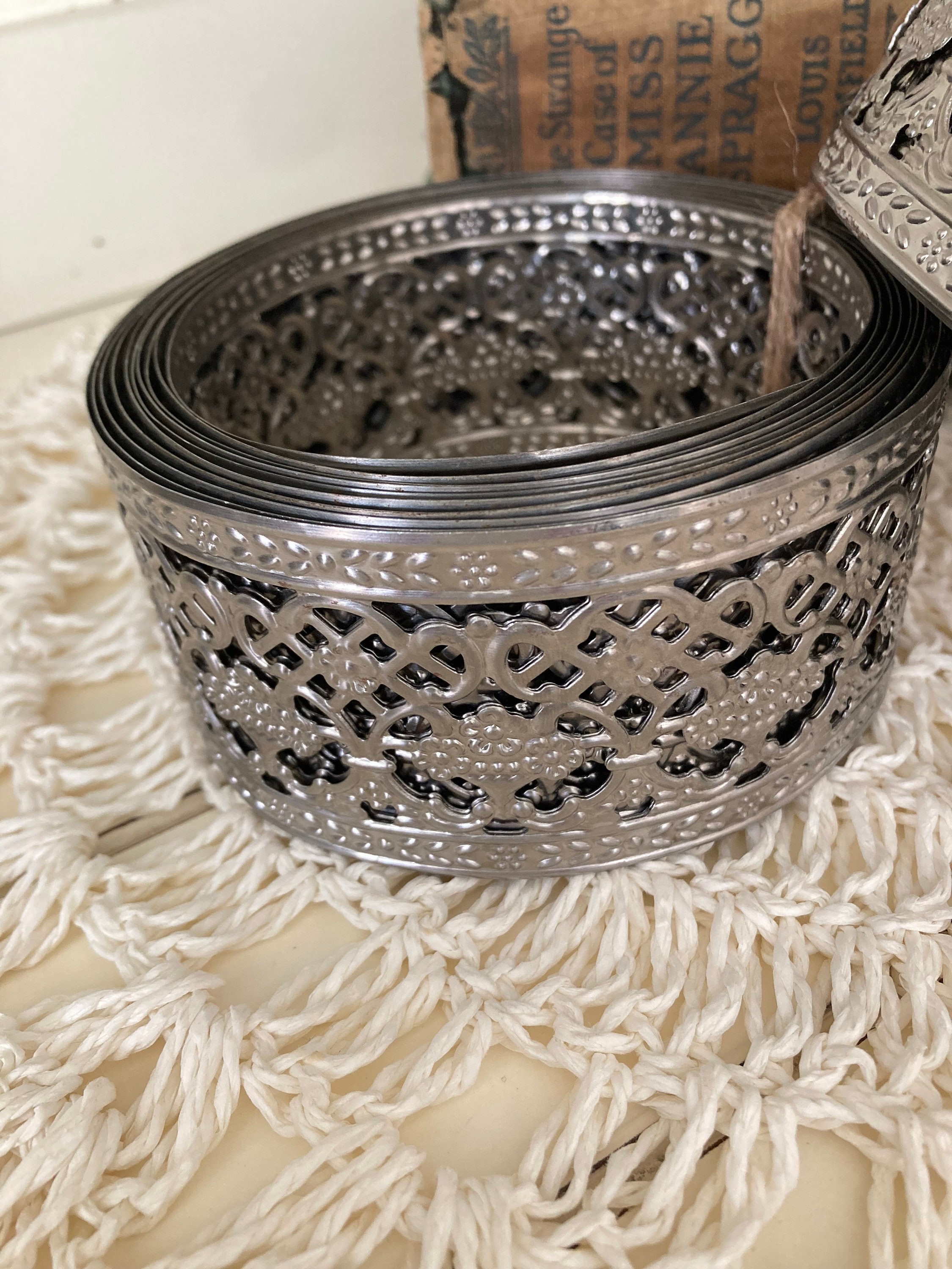 Straight Edge Metal Lace - Etsy