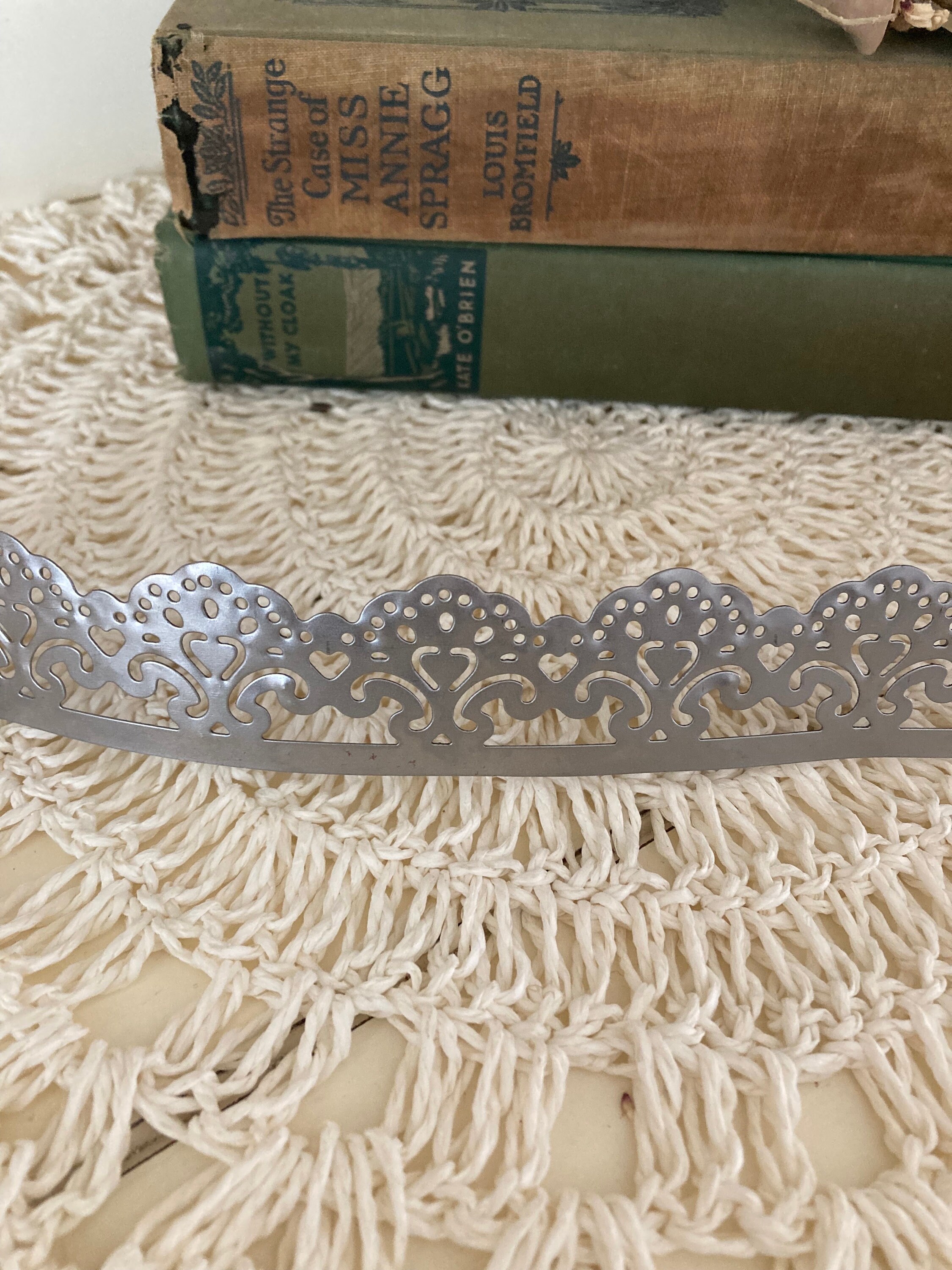 Matte Metal Lace Trim: Sharp Edged Craft Supply (1"x 118") - Etsy