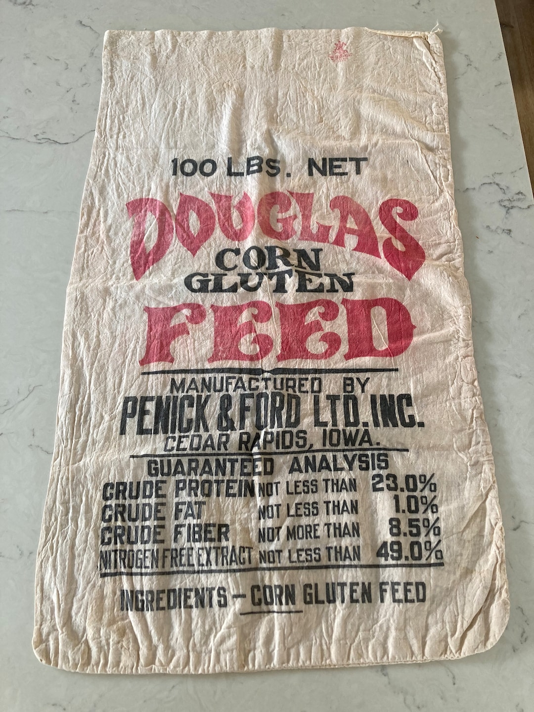 Large 100lb Feed Sack - Etsy