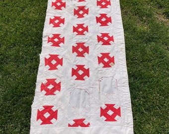 Vintage Cutter Quilt Piece - Etsy