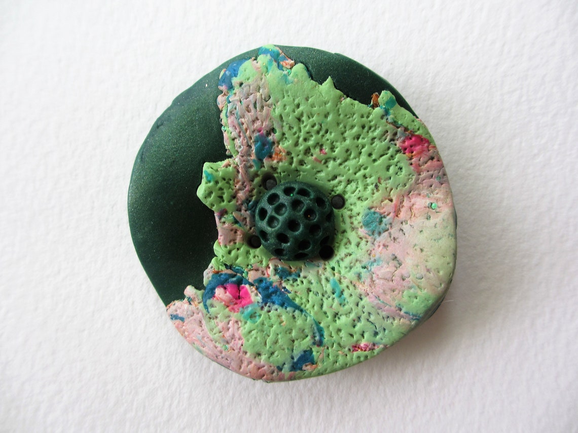 Statement Button to Be Used as a Jewel Like Compliment to a - Etsy