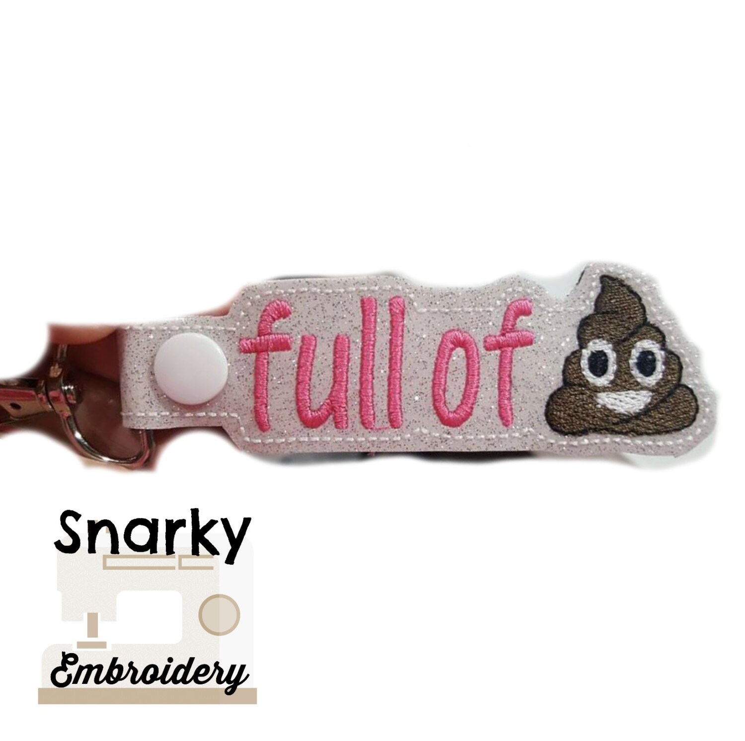 DIGITAL FILE - Emoji Poop Full of It - Machine Embroidery Item Project ...