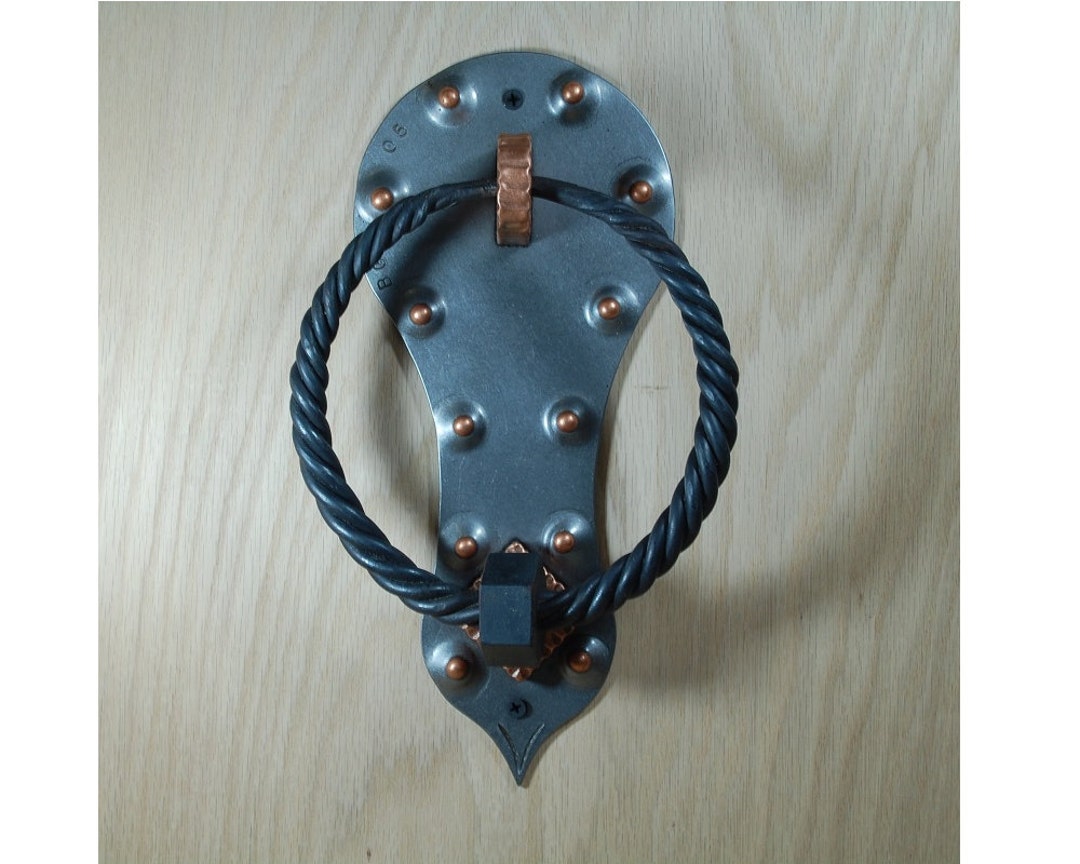Door Knocker, Wrought Iron - Etsy