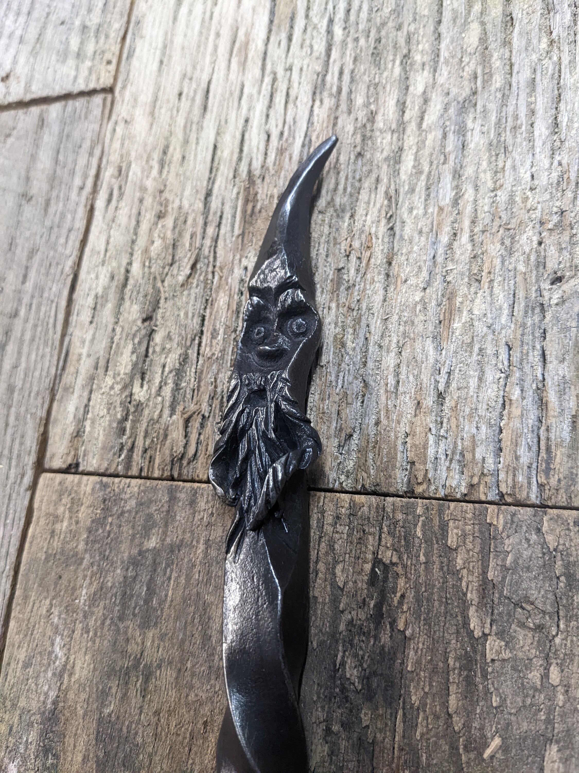 Forged Wizard Head Oyster Knife - Etsy