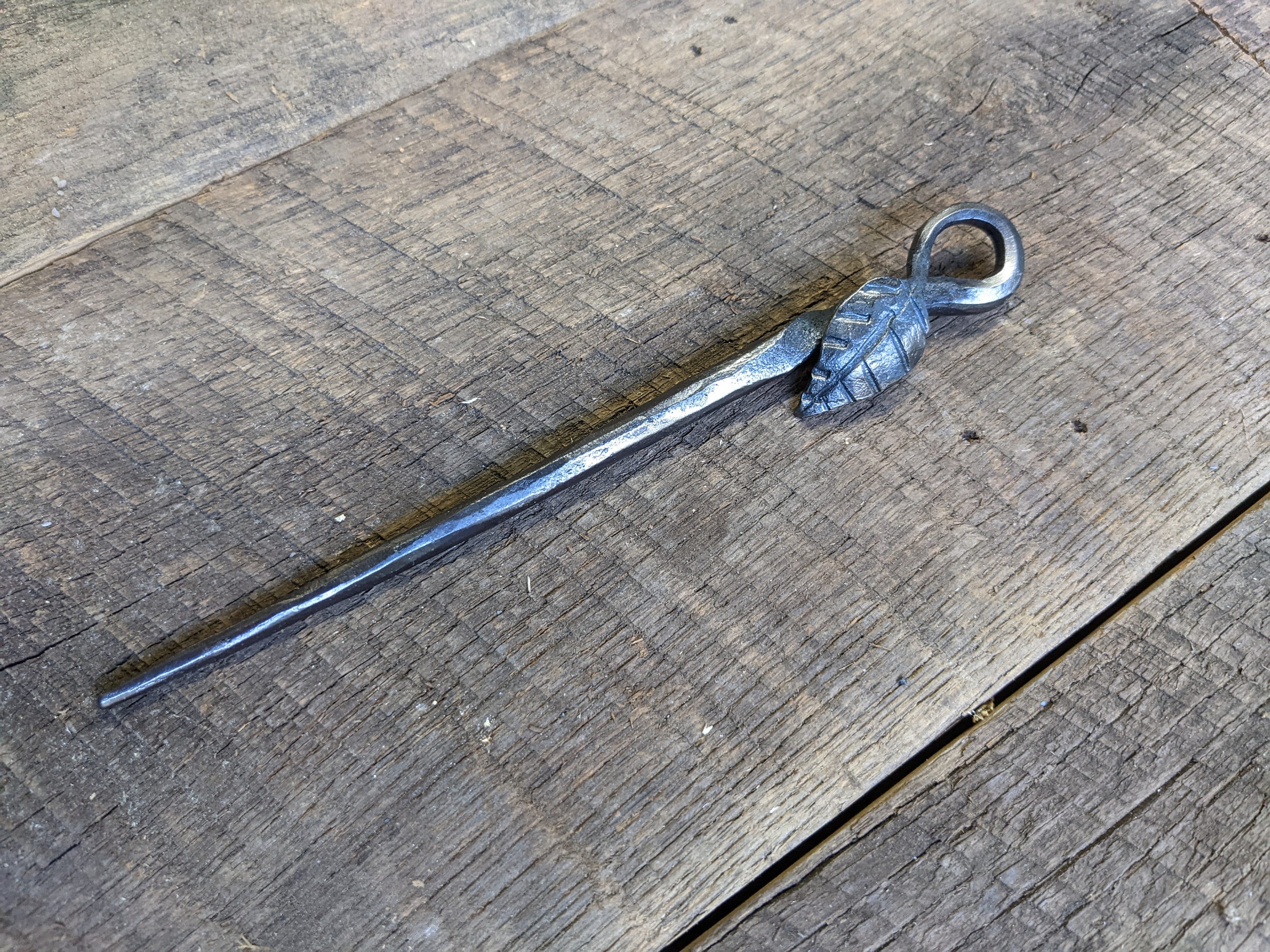 Forged Hair Stick Hair Pin - Etsy