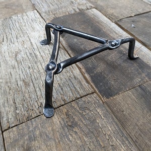 Forged Small Trivet/plant Stand - Etsy