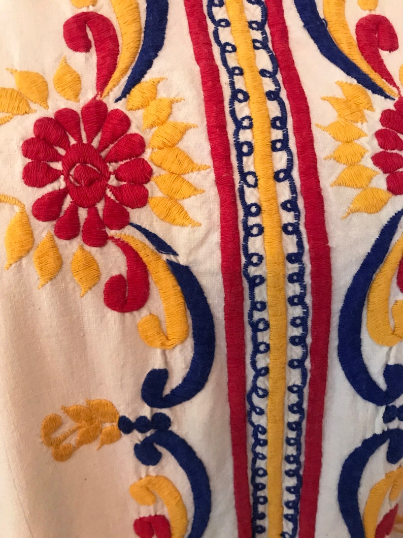 Vtg Embroidered Tunic Dress ***photo Credit to Danny Carry Photo*** - Etsy