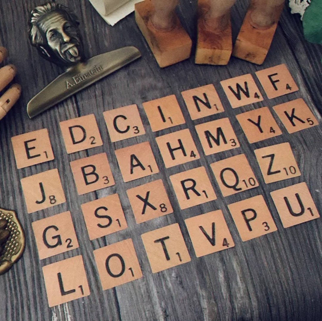 Scrabble Letter Sticker Set for Journaling, Scrapbooking, Planning and ...