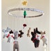 Eight Tiny Reindeer Mobile - Etsy