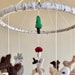 Eight Tiny Reindeer Mobile - Etsy