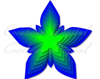 Pear 3D Layered Nested svg,dxf Digital Cutting File-instant Download - Etsy