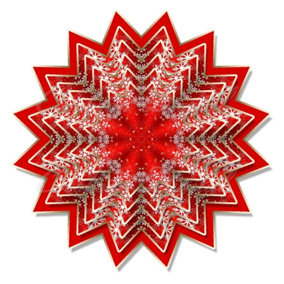 Red Star 2-decoration-pdf-svg Cutting File-instant Download | Etsy