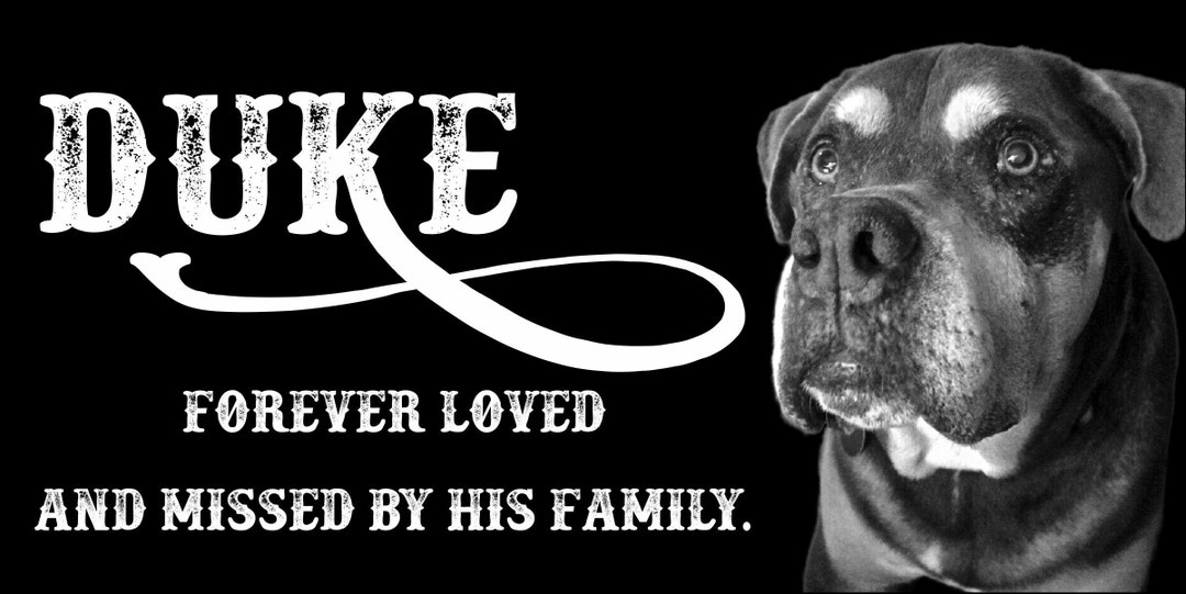 Personalized Human Stone Memorial Engraved Marker Granite 6" X 12 ...