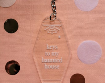 The Ghost Horror Buddies Acrylic Keychain - Etsy