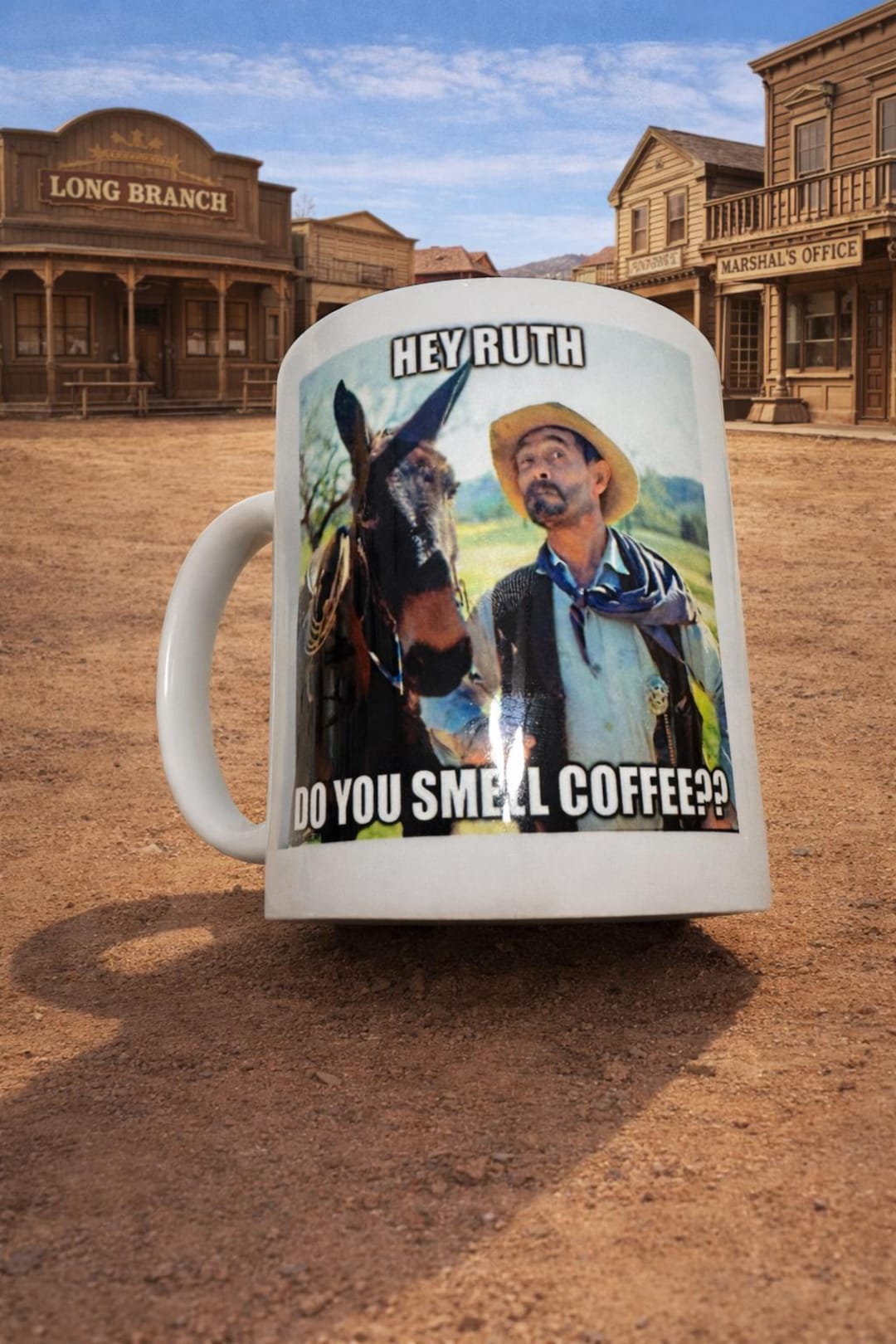 Gunsmoke Coffee Mug. Festus and His Wisdom. - Etsy