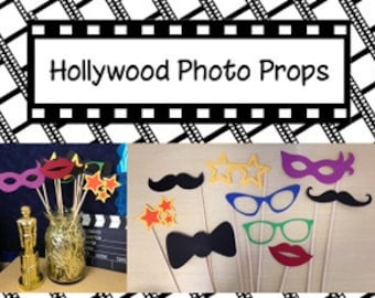 Sixties Photo Booth Props Perfect for a Retro 60s Theme Party or a Mad ...