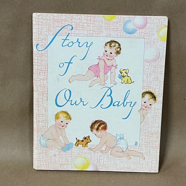 Vintage Baby Book - Etsy
