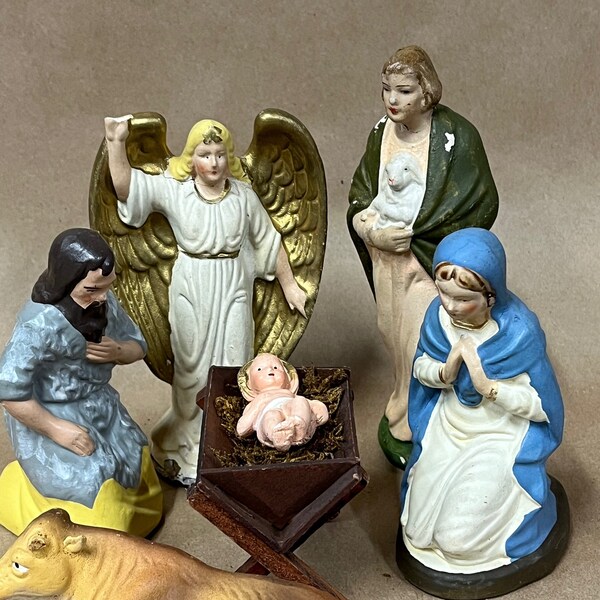 Vintage Nativity - Etsy