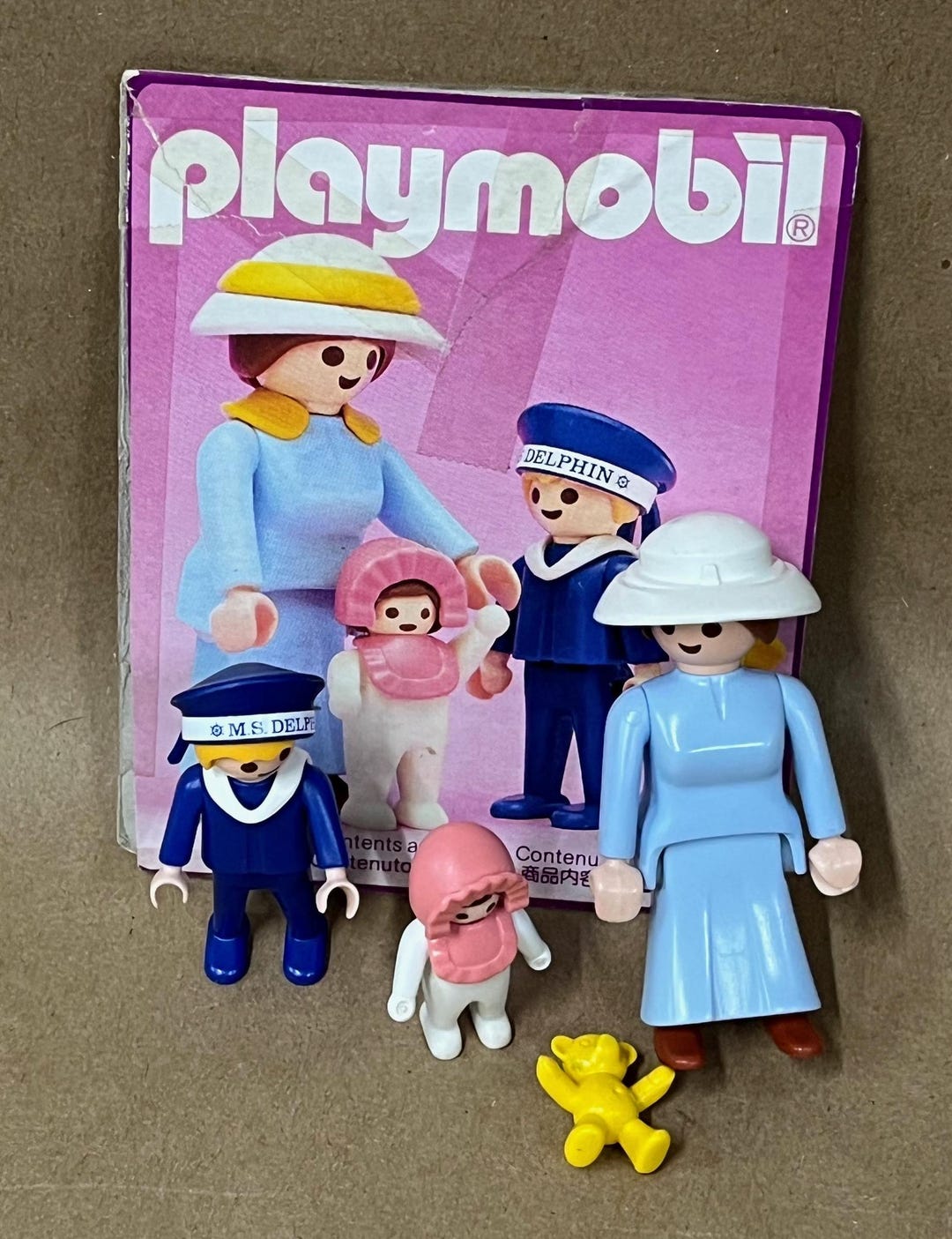 Vintage Playmobil Victorian Doll House Figures/playmobil Mother With ...