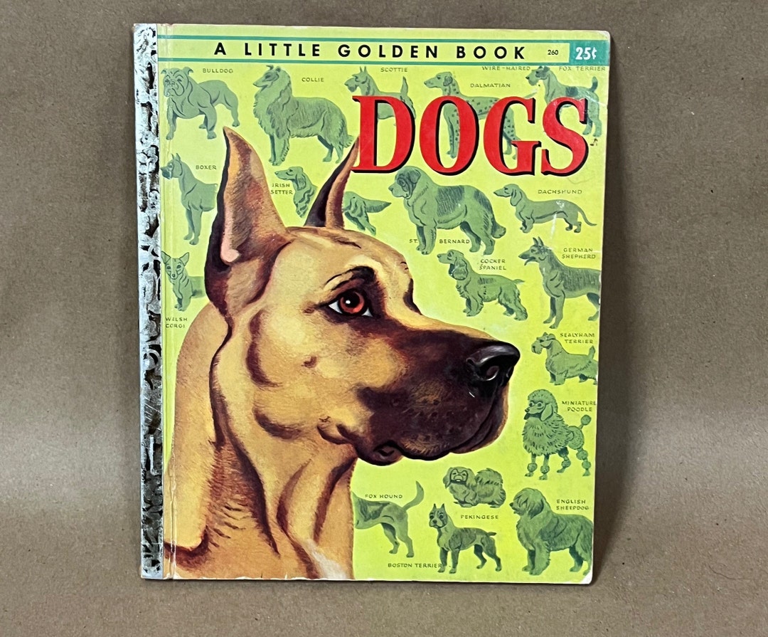 A Little Golden Book/dogs/1952 Edition of Dog Book From Little Golden ...