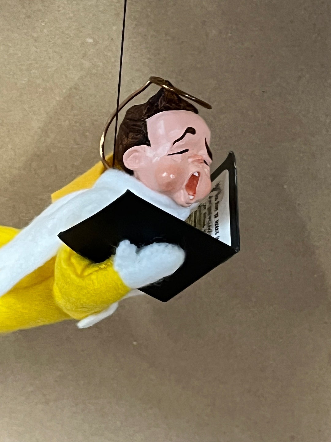 Simpich Patrick the Singing Angel/yellow Patrick Singing - Etsy