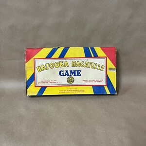 Bazooka Bagatelle Game-works/1950s Pinball Game Very Good Condition ...