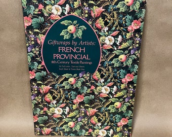 French Provincial Wrapping Paper - Etsy