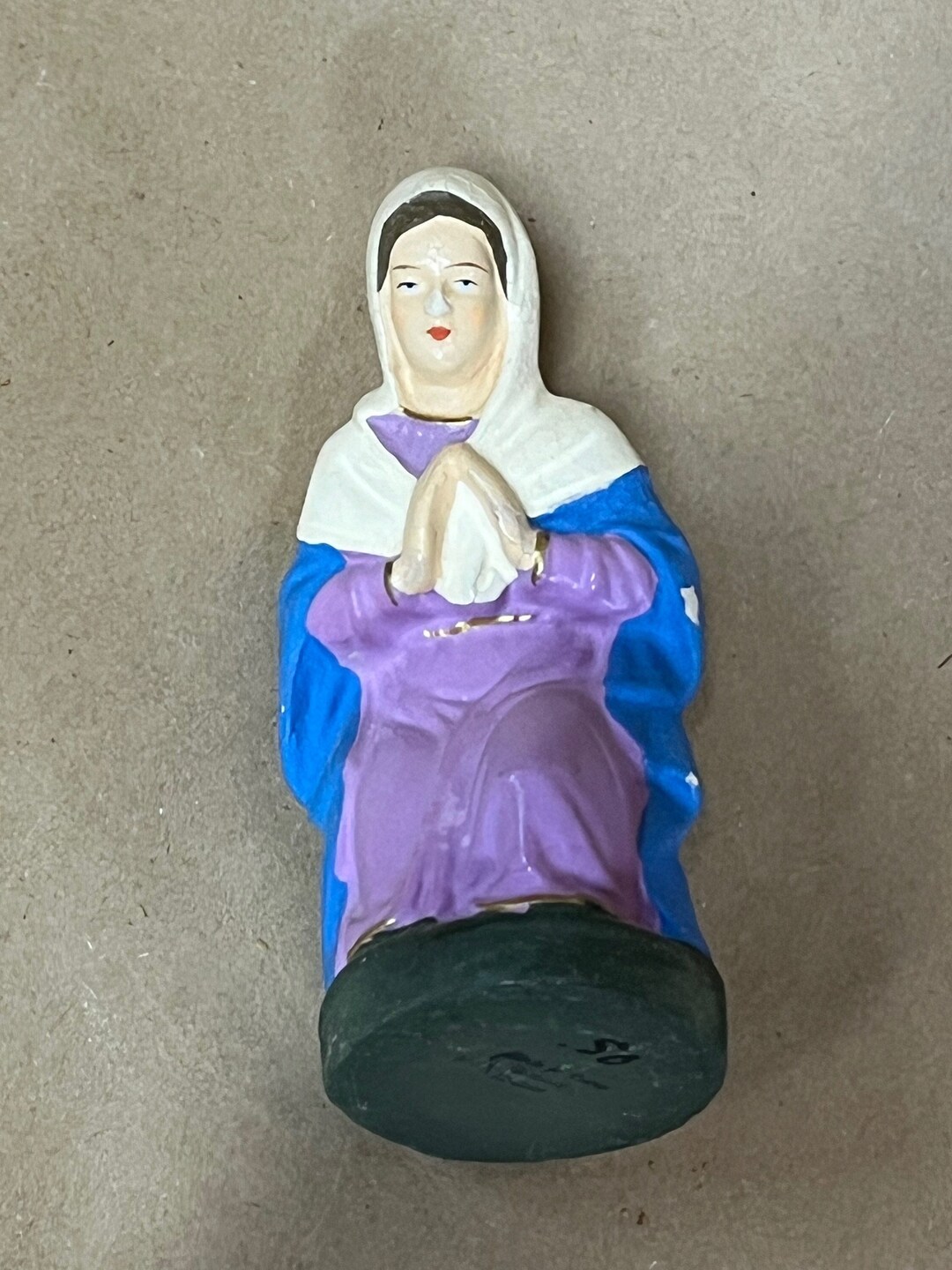 Vintage Mary Nativity Figure/paper Mache Nativity Figure Made in ...