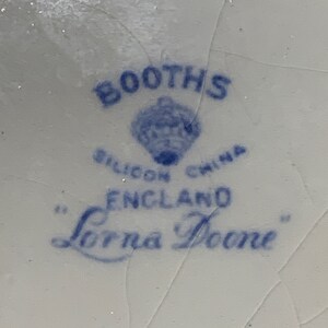 Set of 2 Antique Booths Silicon China Soup Bowls/lorna Doone Pattern ...