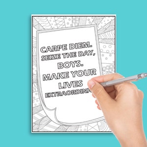 Teen Coloring Book of Movie Quotes, Hollywood Famous Lines Coloring ...
