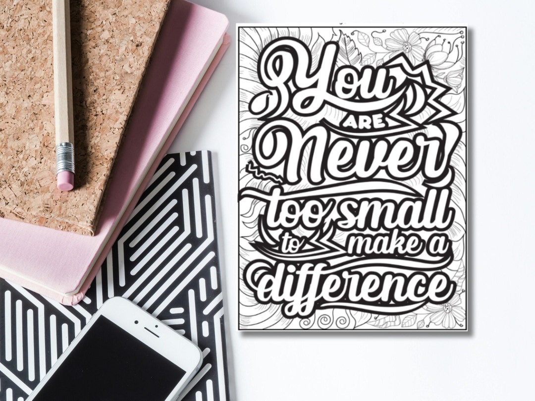 Coloring Book of Motivational Quotes Influential Women for Teen ...