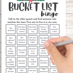 Holiday Party Games 9 Done for You Printable Games US Letter Size Bingo ...