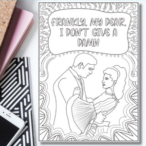 Teen Coloring Book of Movie Quotes, Hollywood Famous Lines Coloring ...