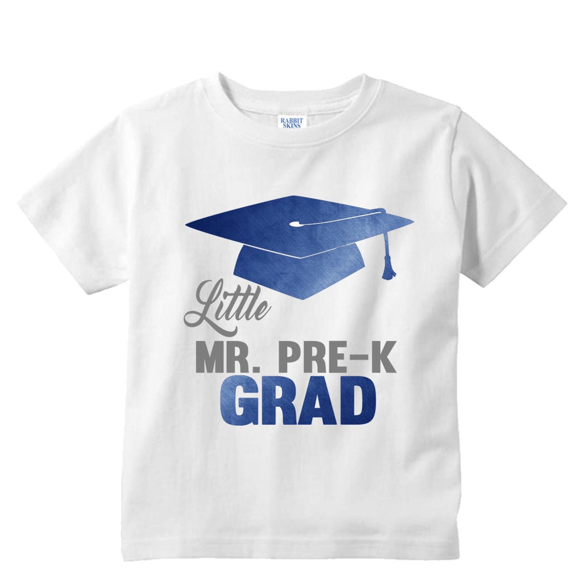 Little Mister Mr. PRE-K Grad Electric Blue Graduation Shirt | Etsy