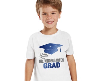 Little Mister Mr. PRE-K Grad Electric Blue Graduation Shirt - Etsy