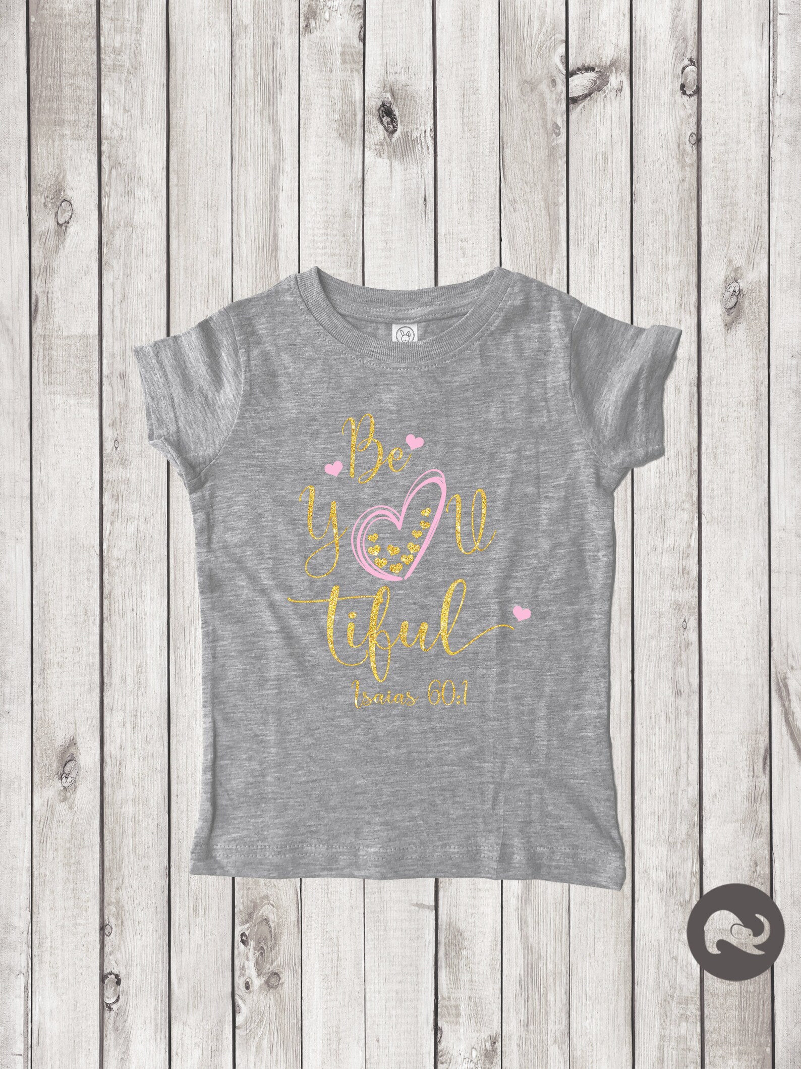 BeYouTiful Isaias 60-1 Glitter Girl's Shirt | Etsy