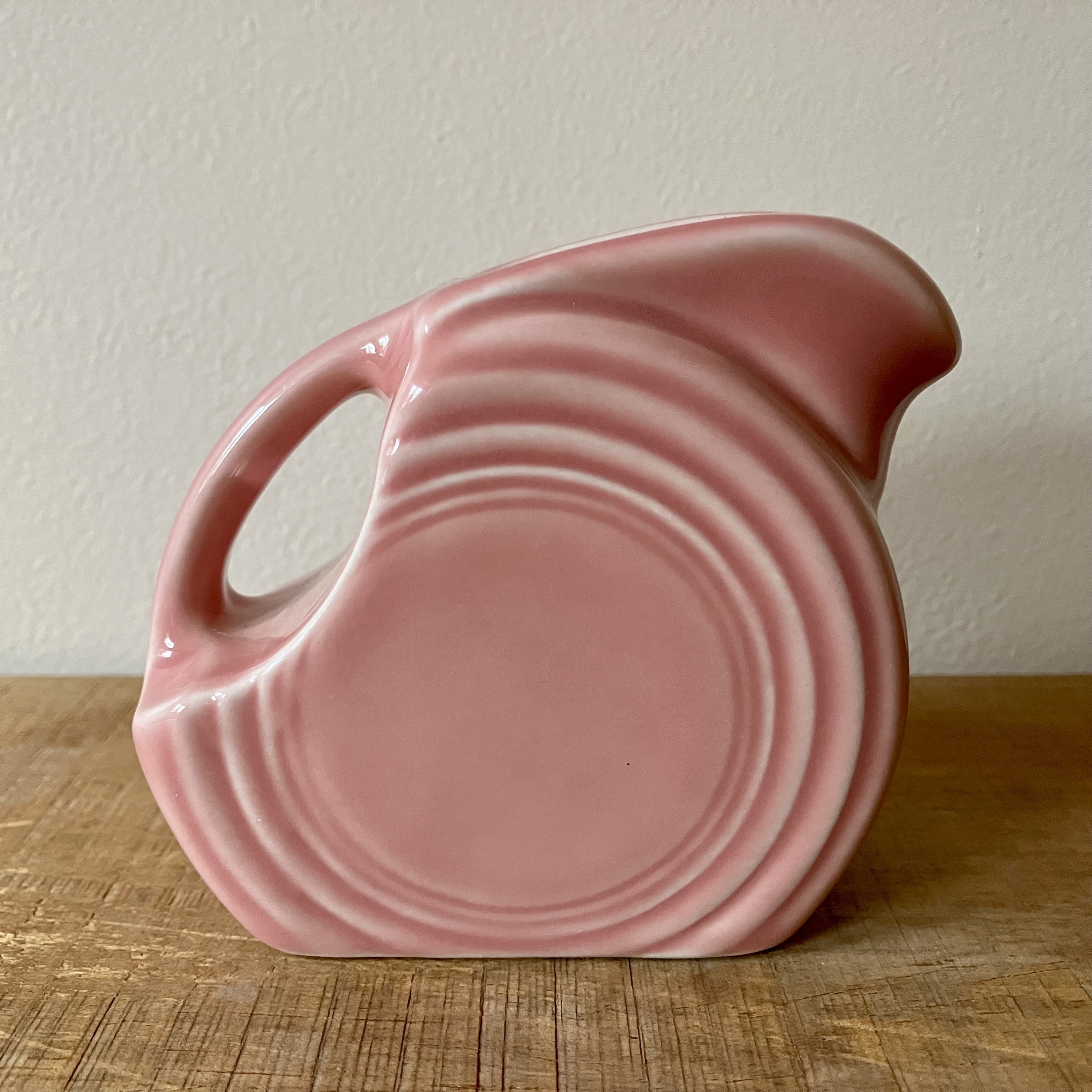 Vintage Fiesta Mini Disc Pitchers | Apricot, Rose, Sea Mist, or ...