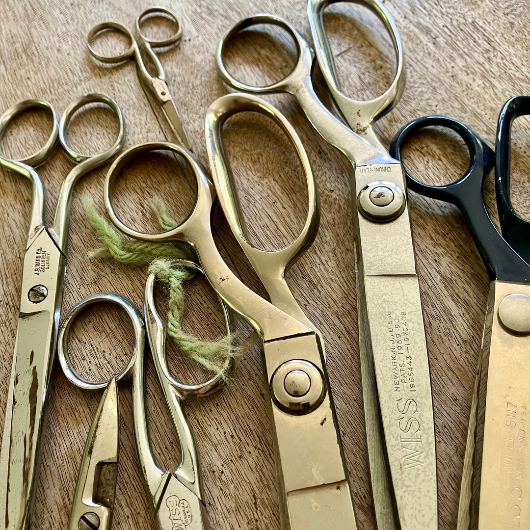 Vintage Scissor Collection Set of 7 Vintage Shears Pinking Shears ...