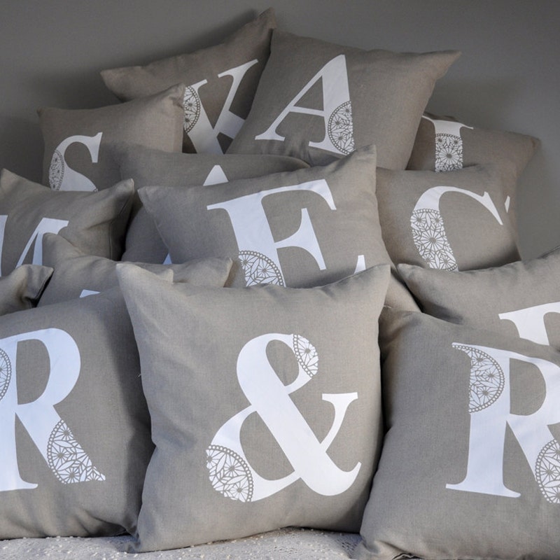 Alphabet Cushion - Etsy