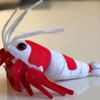 Little Crochet Shrimp - Etsy