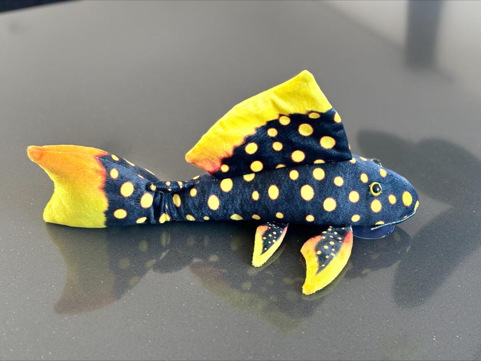 Shiny Golden Nugget Pleco Plush S1 - Etsy