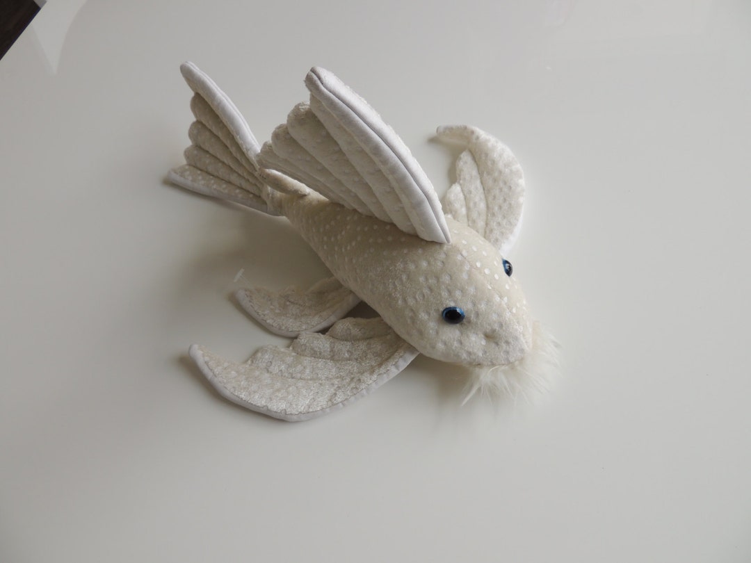 Longfins Pleco Plushie by Greenpleco - Etsy