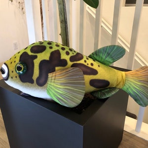 JUMBO Puffer Fish Plush Toy 26 Inches PB2 - Etsy