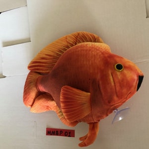 Blood Parrot Cichlid Plush Fish 15 Inch MMBP01 - Etsy