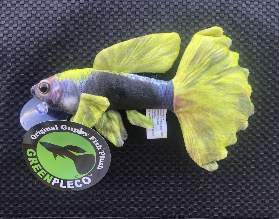 Yellow Taxi Guppy Plush Toy 8 Inches - Etsy