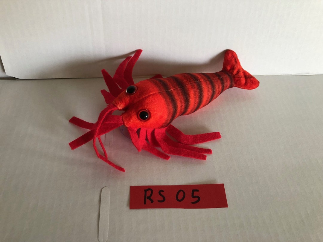 Red Cherry Shrimp 05 (7 Inch) Plushie - Etsy