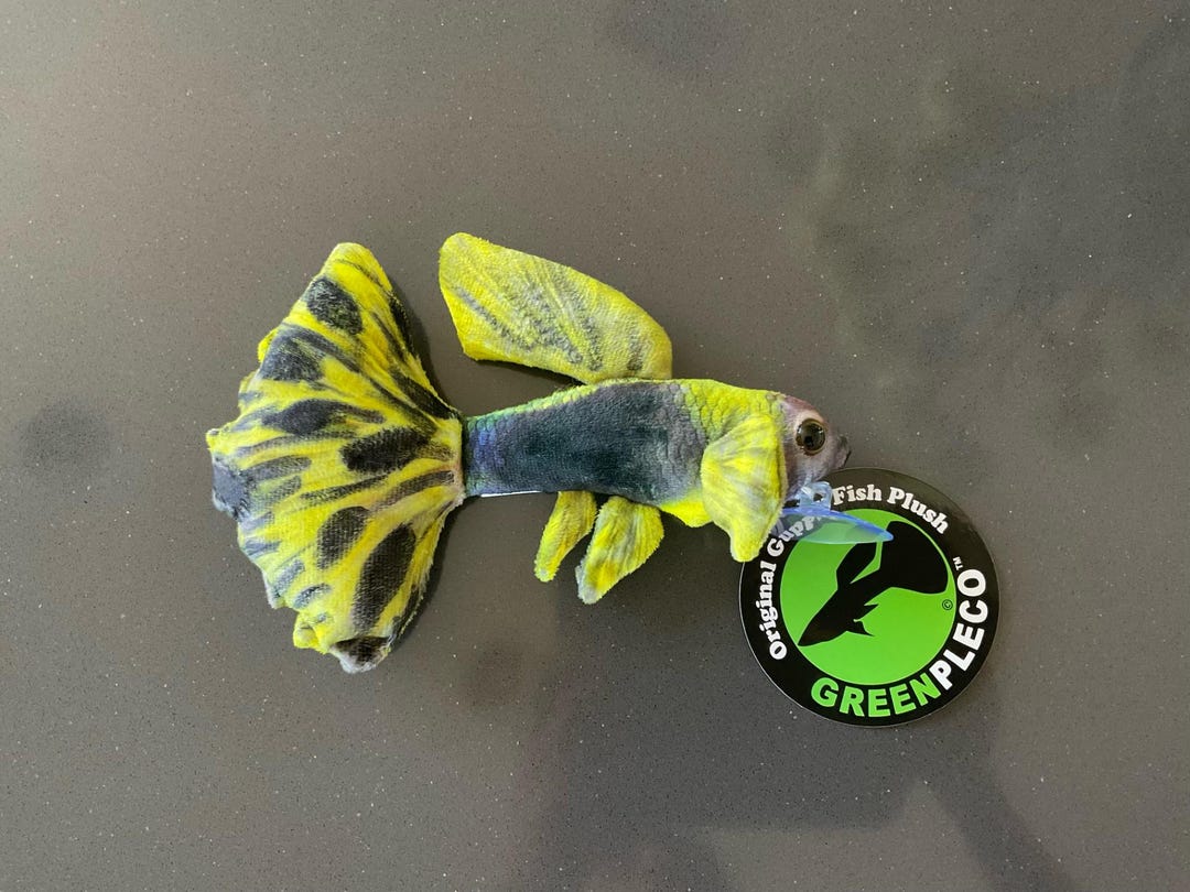 Guppy Yellow Cobra (8 Inch Long) Plushie - Etsy