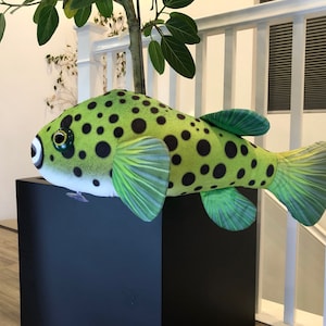 JUMBO Puffer Fish Plush Toy ( 26 Inches ) PB5 - Etsy