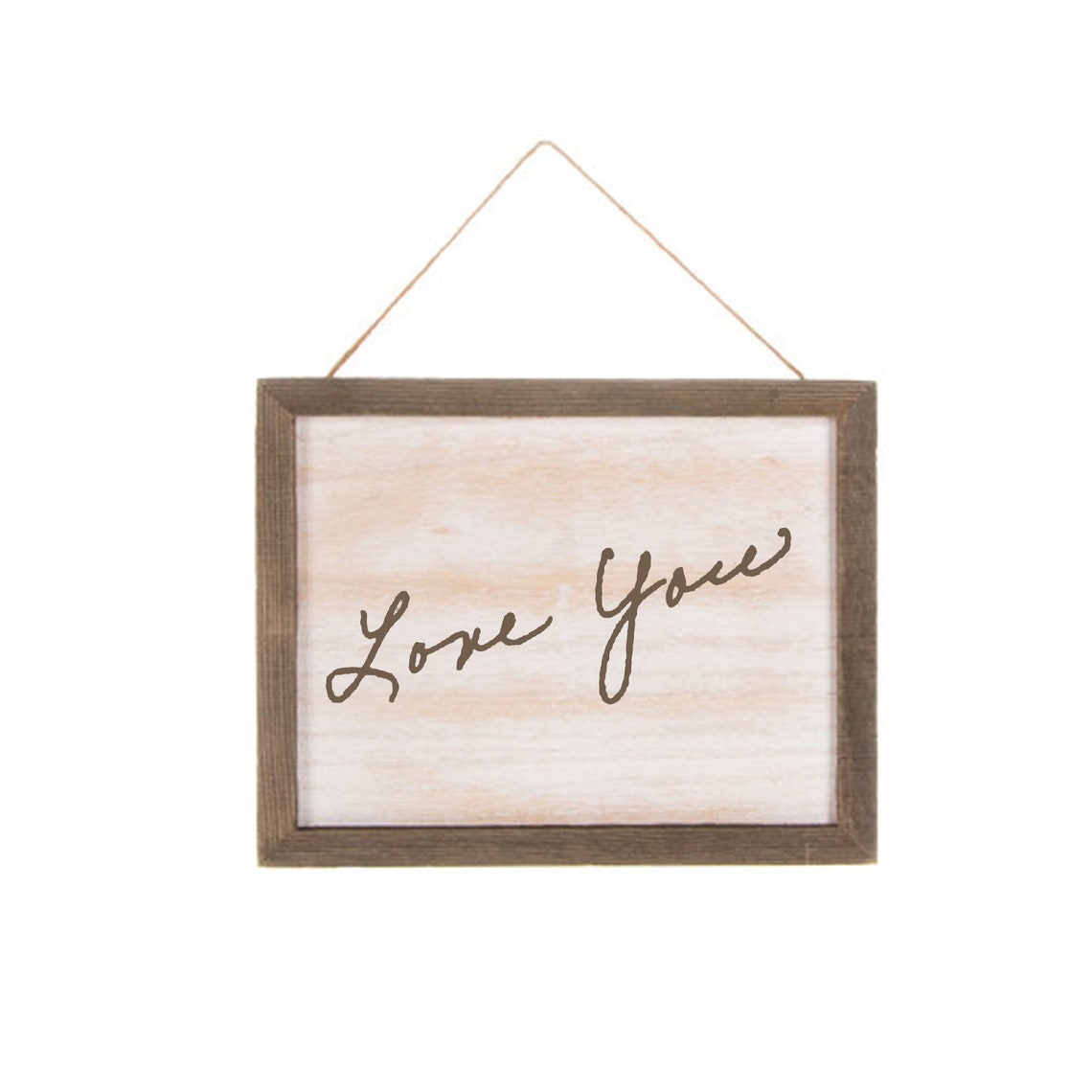 Handwriting Gift Engraved Wood Wall Frame Signature Custom | Etsy